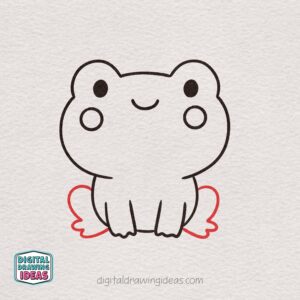 How to draw a frog - Digital Drawing Ideas