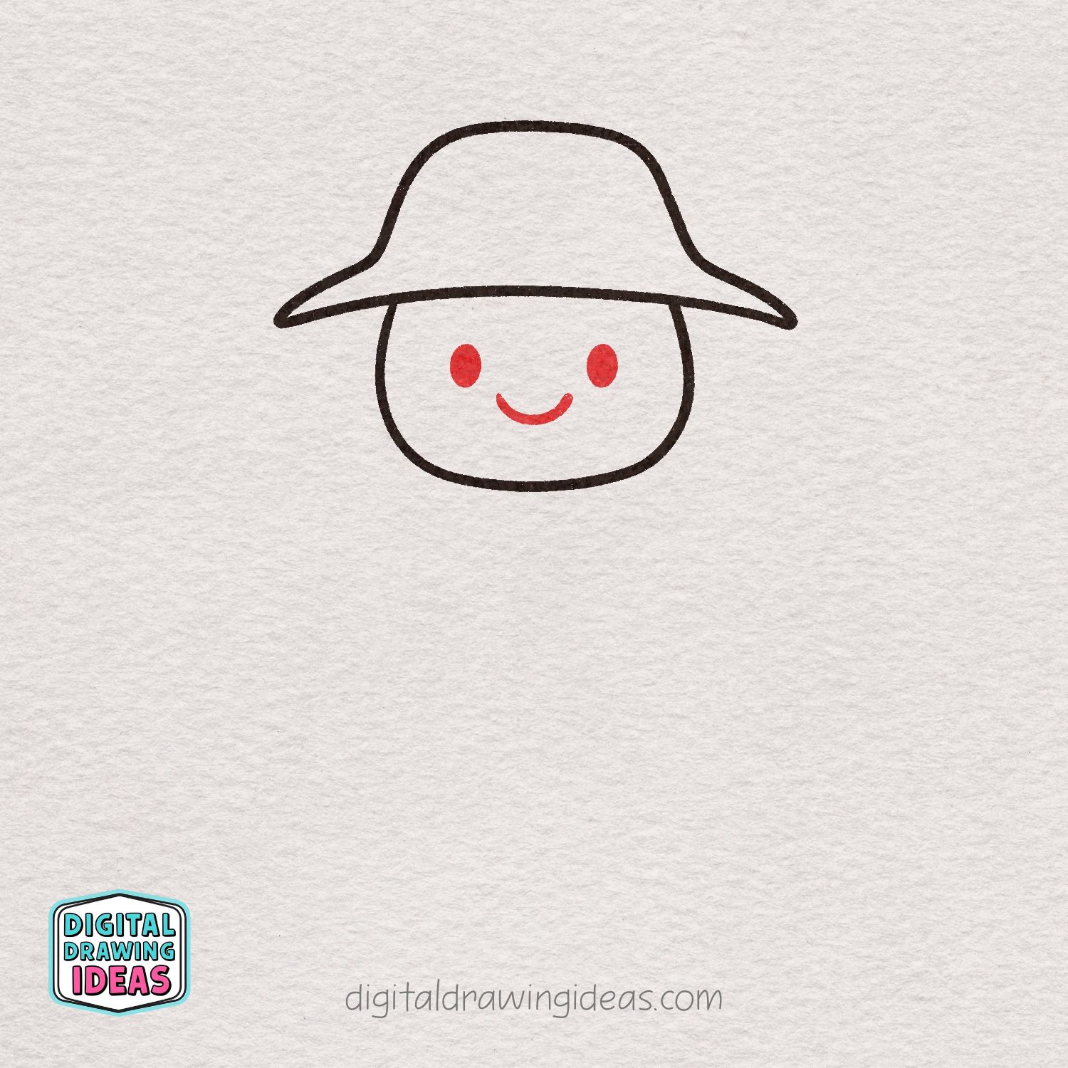 How to Draw a Scarecrow - Digital Drawing Ideas