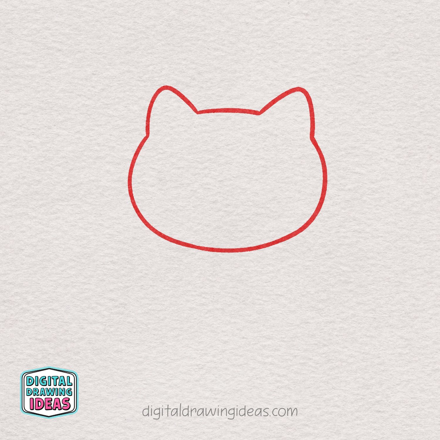 How to draw a cat