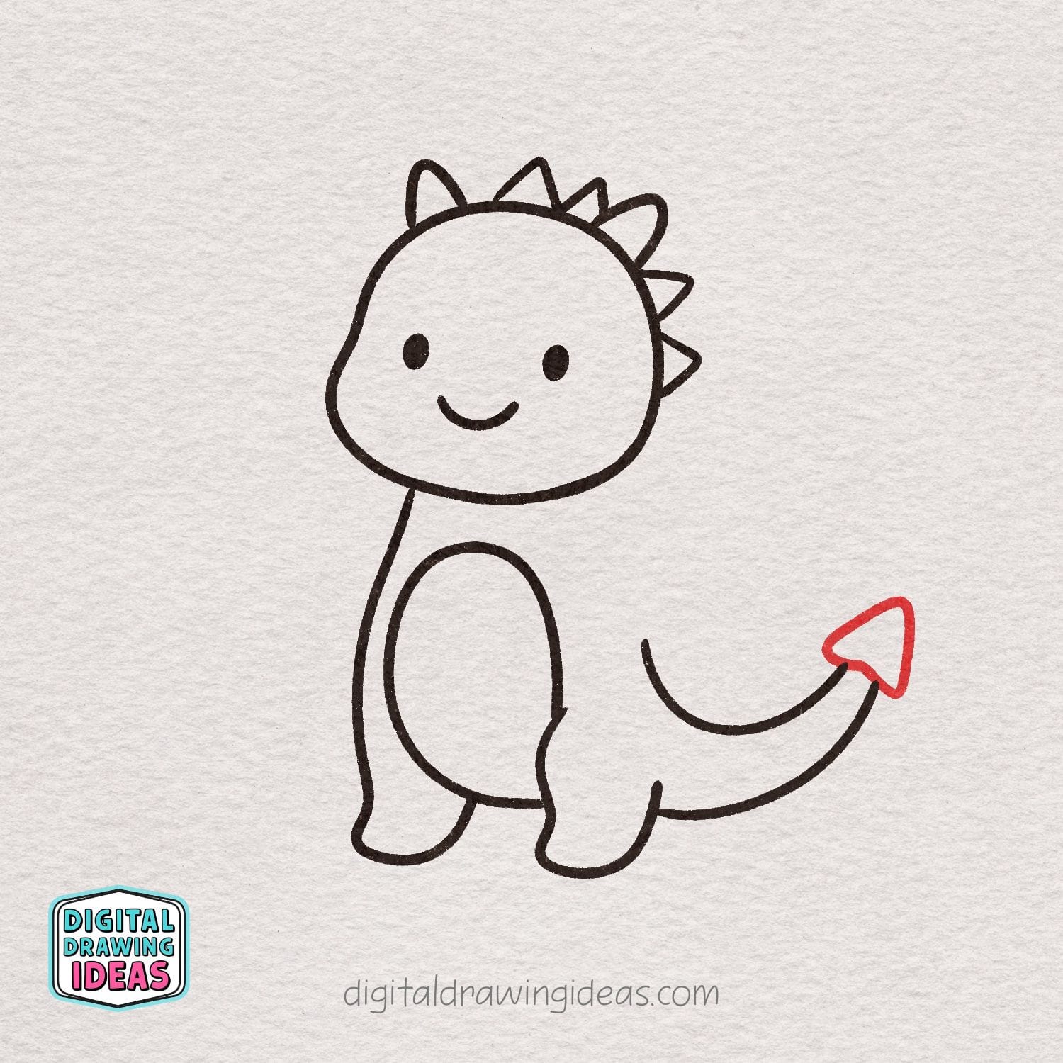 How to Draw a Dragon - Digital Drawing Ideas
