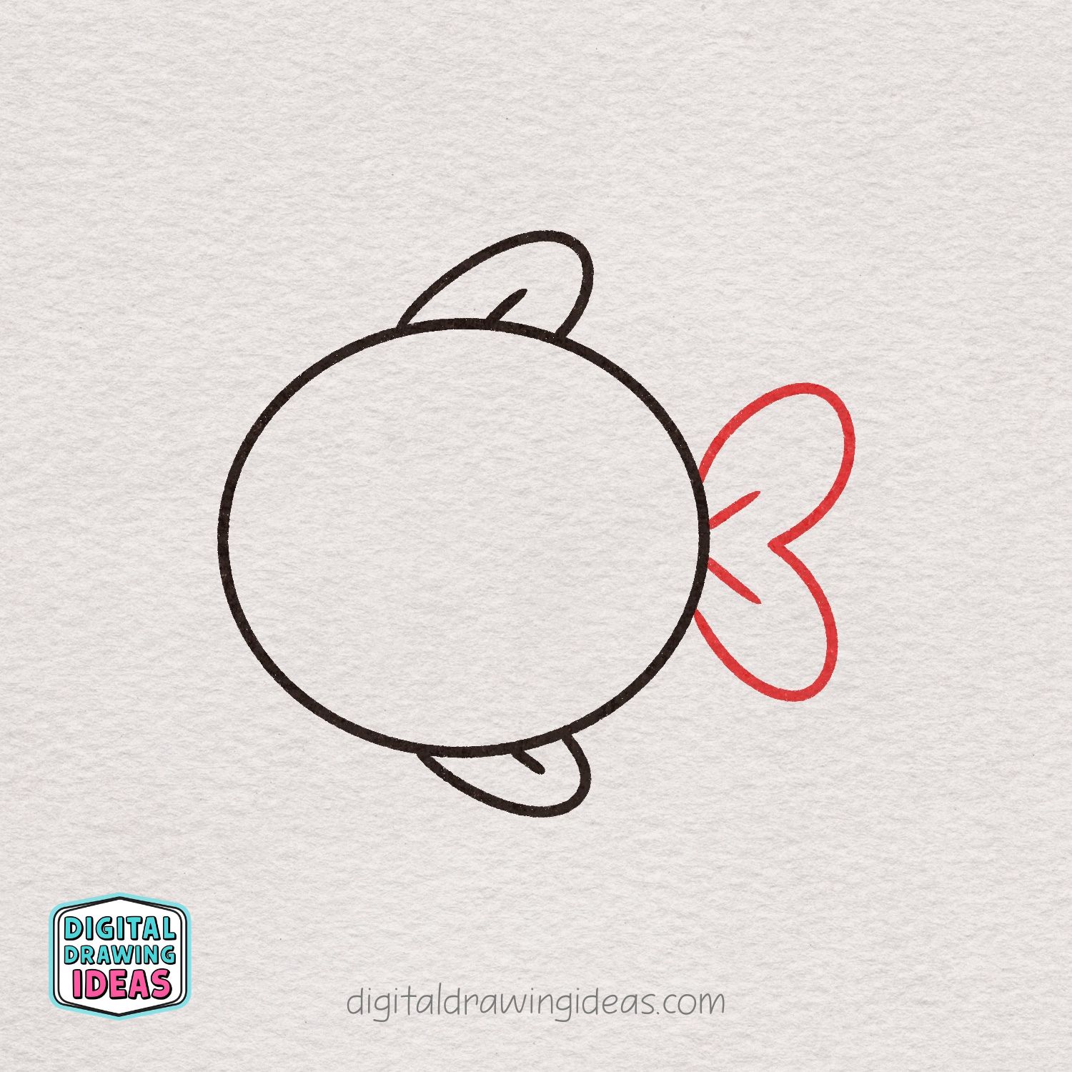 How to Draw a Fish - Digital Drawing Ideas