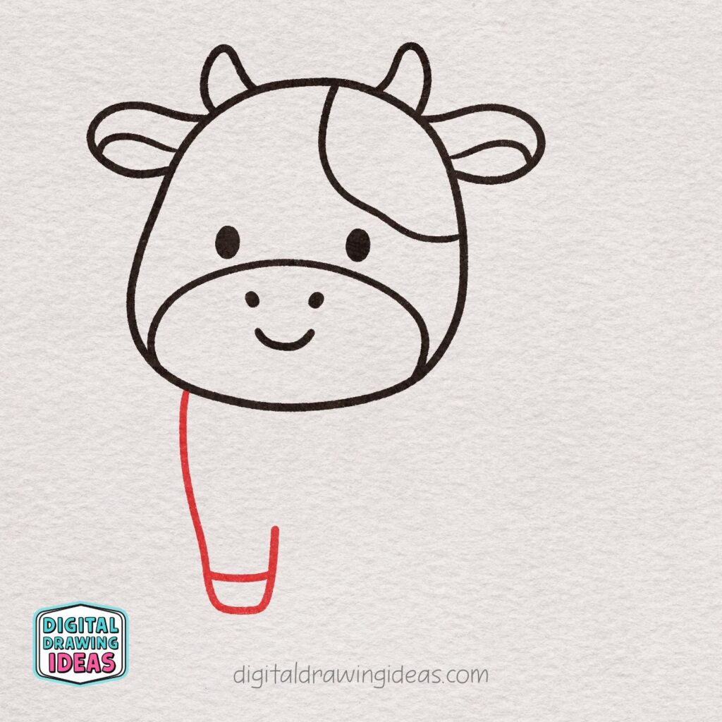 How to Draw a Cow - Digital Drawing Ideas