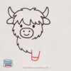 How to Draw a Highland Cow - Digital Drawing Ideas