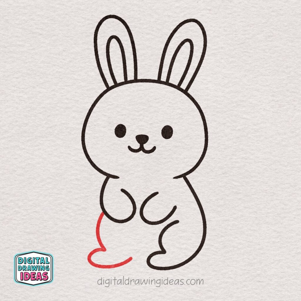 How to Draw a Bunny - Digital Drawing Ideas