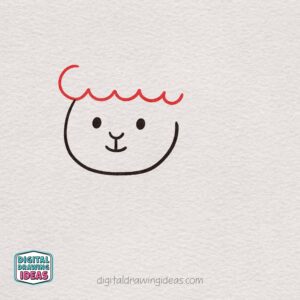 How to Draw a Sheep - Digital Drawing Ideas