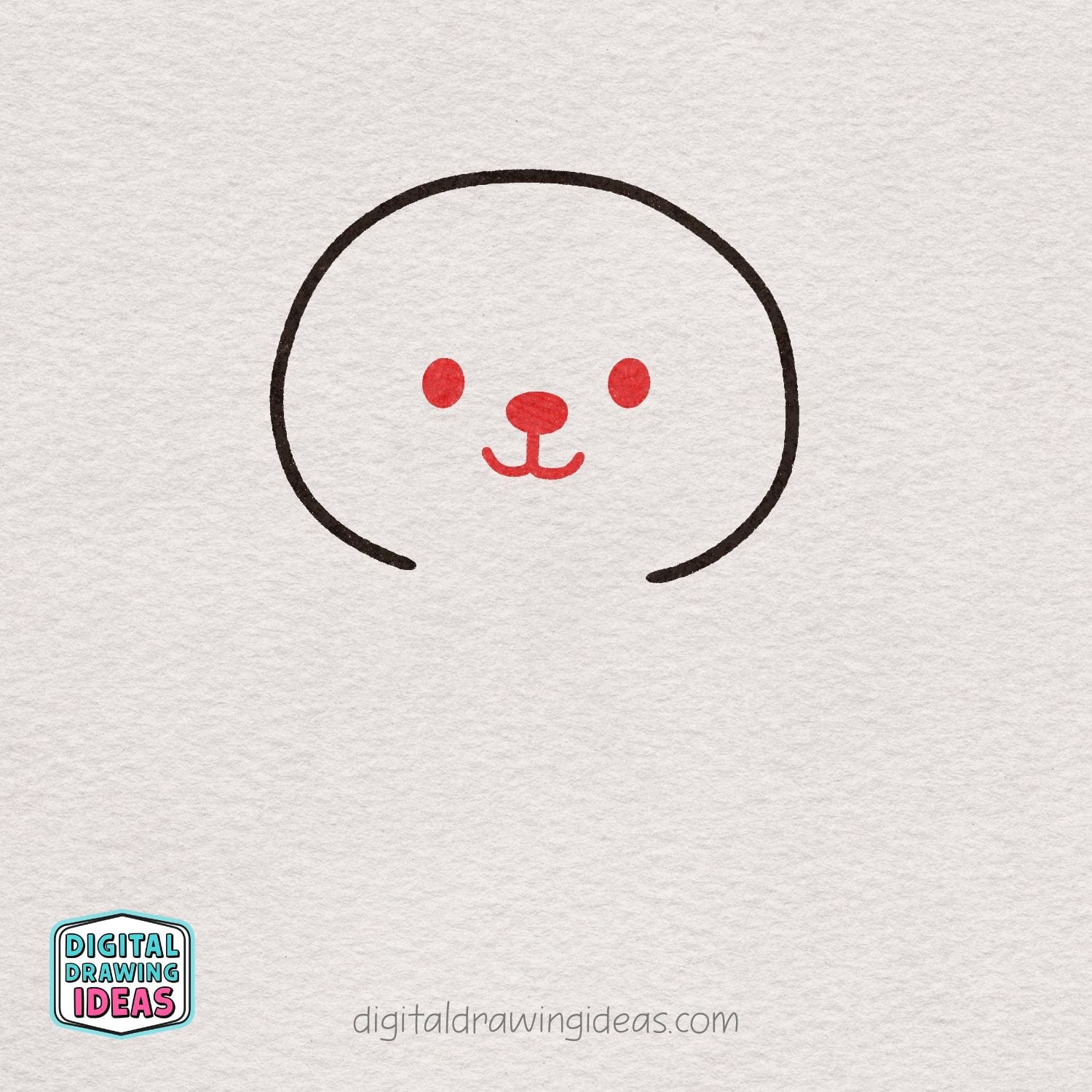 How to Draw a Bear - Digital Drawing Ideas