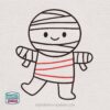How to Draw a Mummy - Digital Drawing Ideas