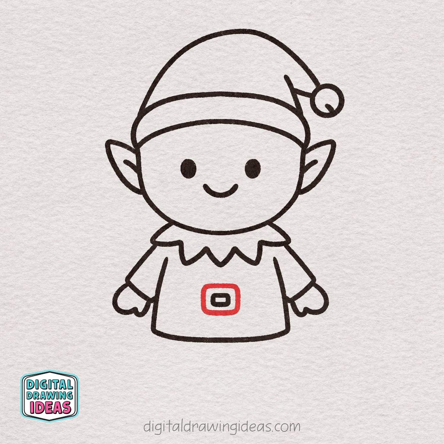 How to Draw an Elf - Digital Drawing Ideas