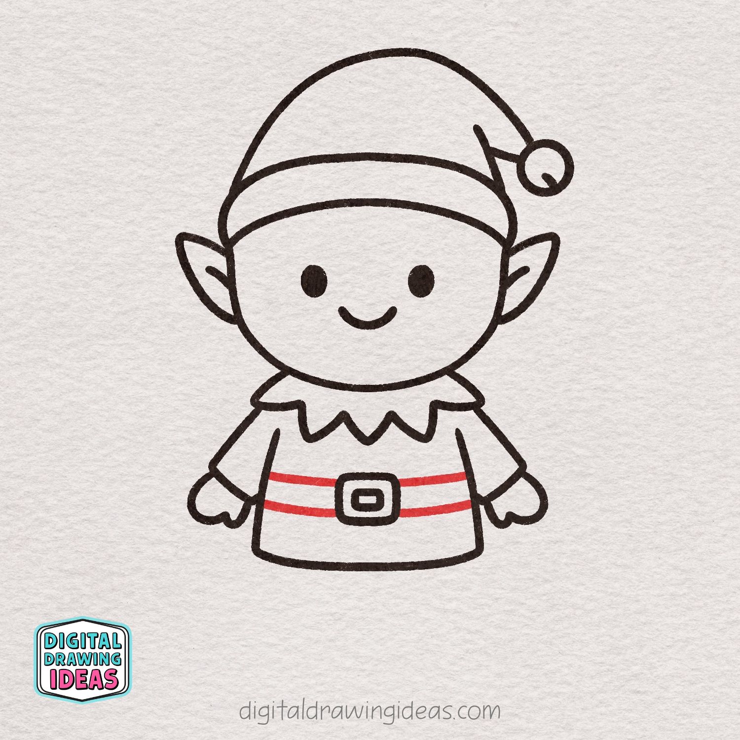 How to Draw an Elf - Digital Drawing Ideas