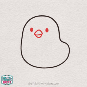 How to Draw a Chicken - Digital Drawing Ideas