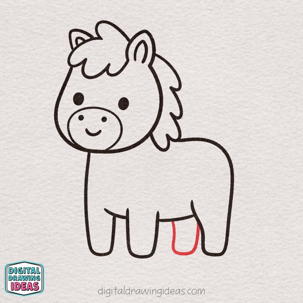 How to Draw a Horse - Digital Drawing Ideas