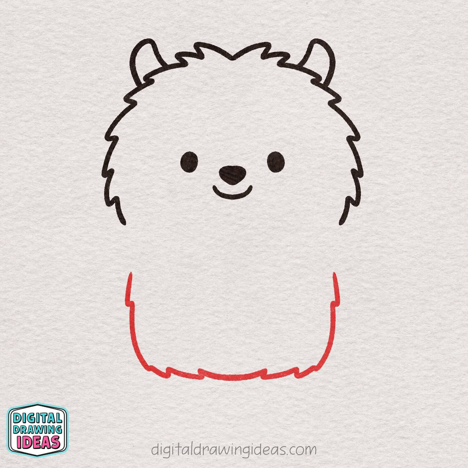How to Draw a Yeti - Digital Drawing Ideas