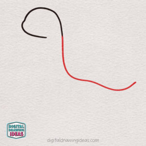 How to Draw a Dinosaur - Digital Drawing Ideas
